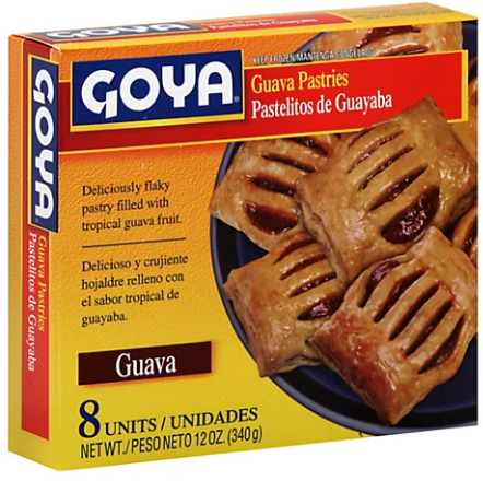 Frozen Goya Pastelitos de Guayaba | Latin Tyme Foods
