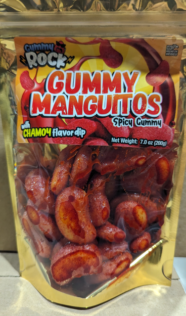 Rock Gummy Manguitos | Latin Tyme Foods