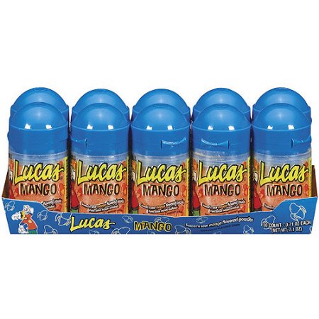 Lucas Baby Mango 1/10 display (30 cs) blue box | Latin Tyme Foods