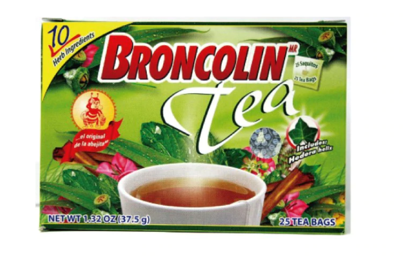 Broncolin Tea Bags | Latin Tyme Foods