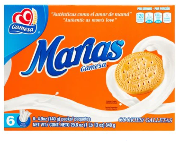 Gamesa Maria Rollo 24/4.9 (Sold by the case) | Latin Tyme Foods