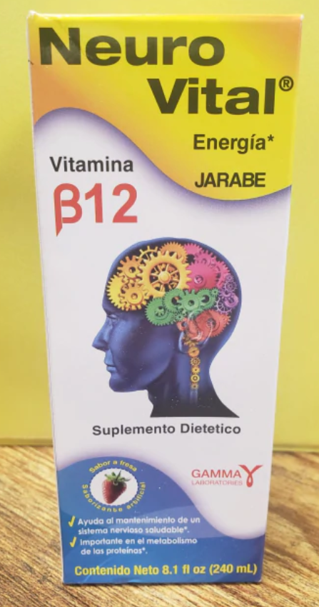 Neuro Vital B-12 Energy | Latin Tyme Foods