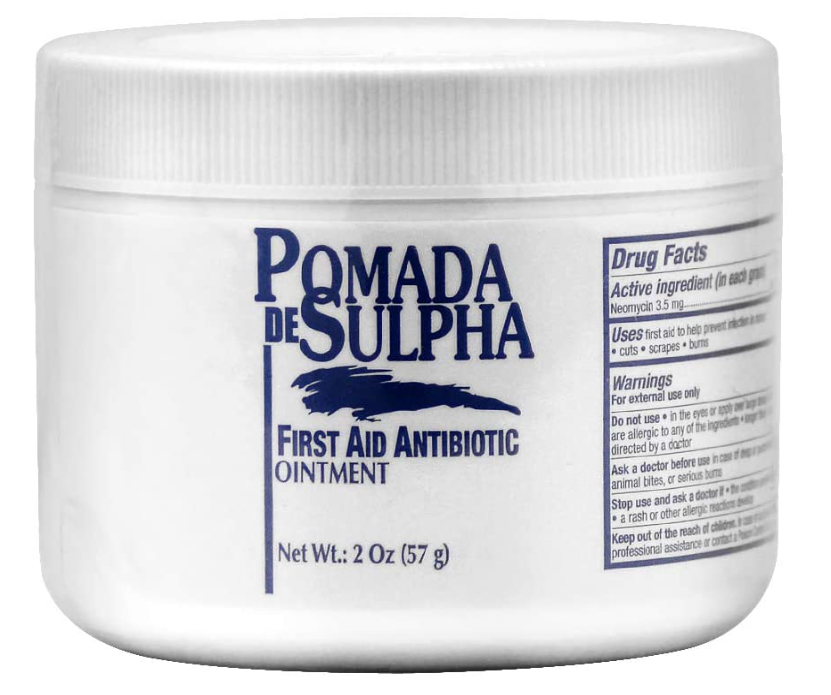 Pomada de Sulpha 60g | Latin Tyme Foods