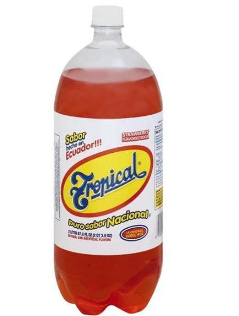 Soda tropical-Fresa | Latin Tyme Foods